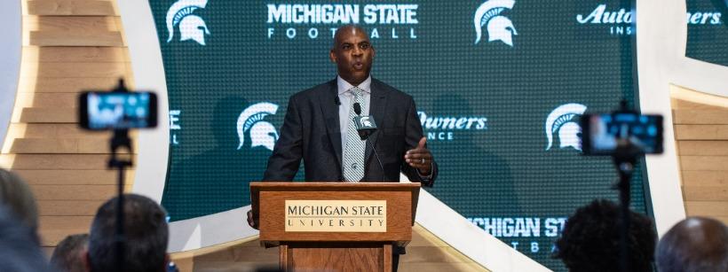 New Michigan State coach Mel Tucker saddled with Big Ten's toughest ...
